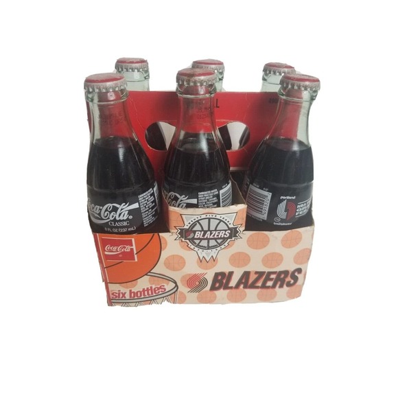 NBA | Accessories | Vintage Portland Trailblazers Coca Cola Coke ...
